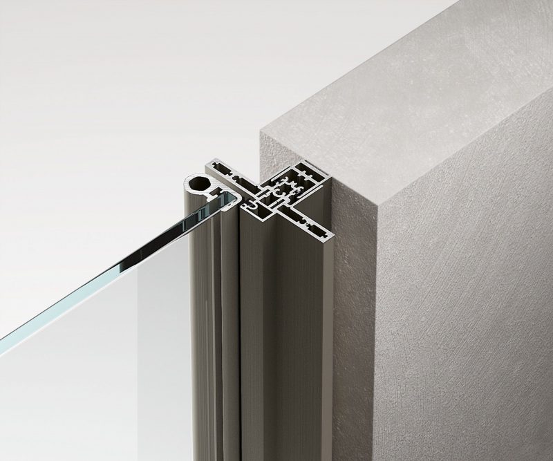 Vitra swing door Isy frame - Doors & Systems | Henry glass